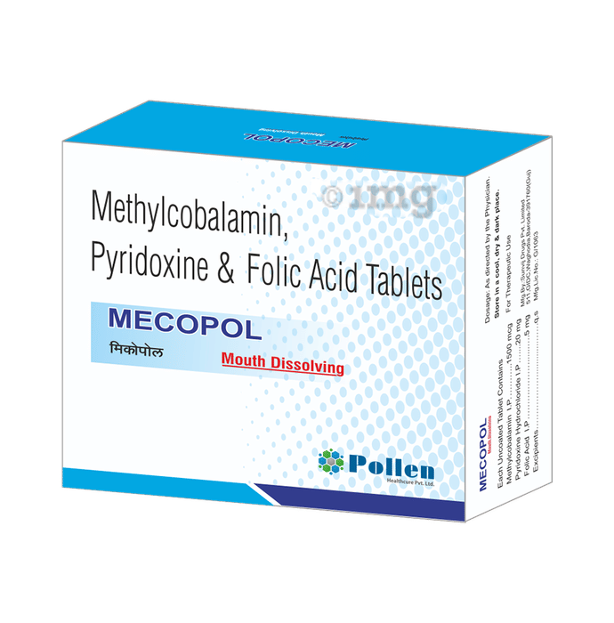 Mecopol Mouth Dissolving Tablet: Buy strip of 10 tablet md at best ...