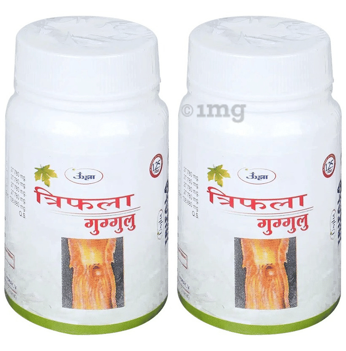 Unjha Trifala Guggulu Tablet (60 Each): Buy combo pack of 2.0 bottles ...