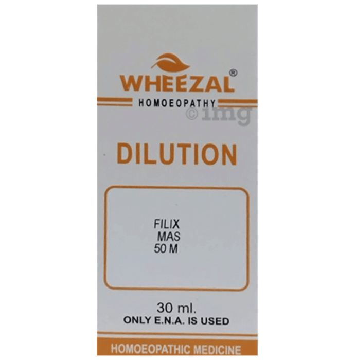 Wheezal Filix Mas Dilution 50M: Buy bottle of 30.0 ml Dilution at 𝗯𝗲𝘀𝘁 ...