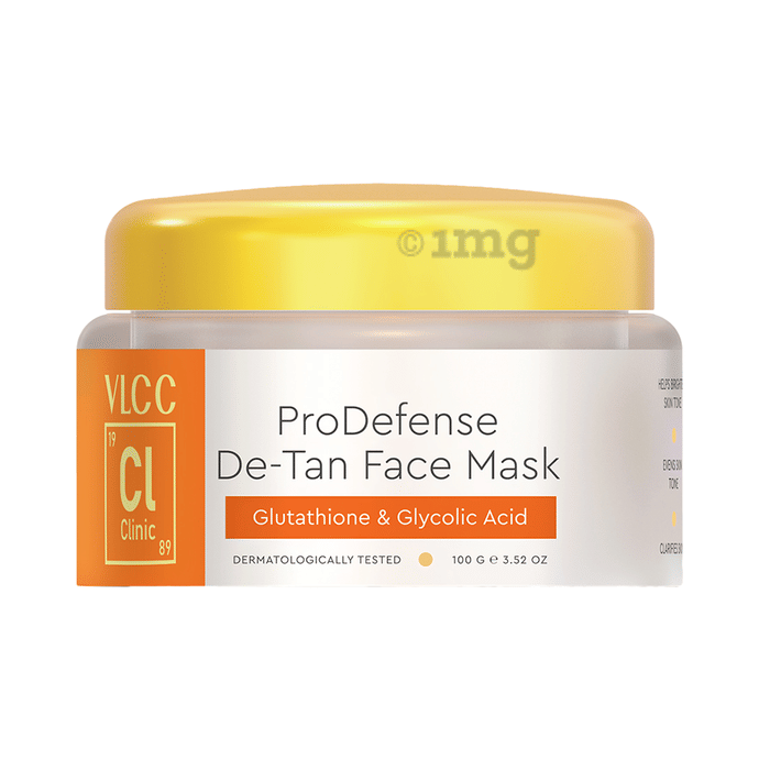 VLCC Clinic De-Tan Face Mask 100gm & Skin Pro Bright Micro Serum 30ml ...