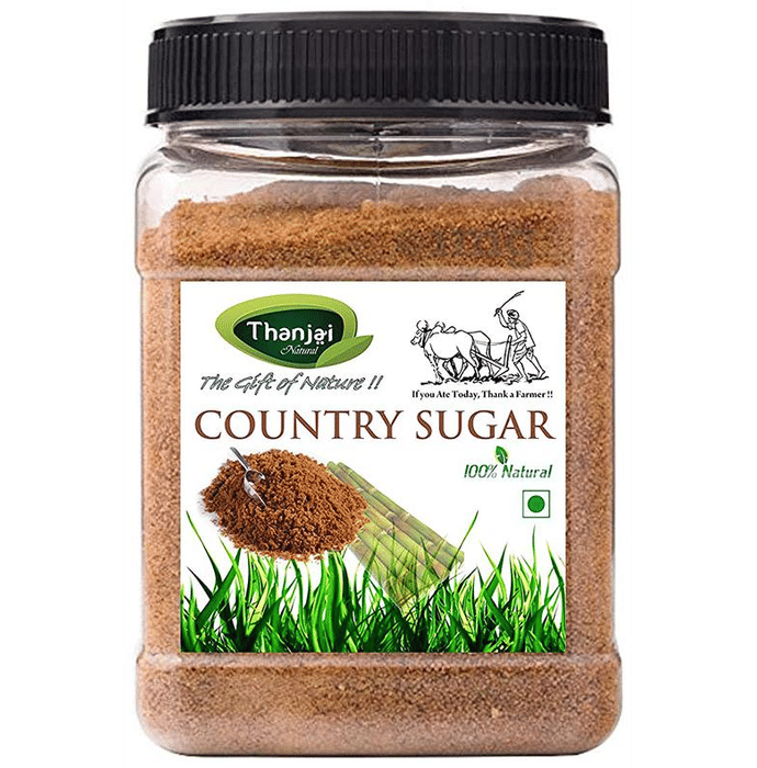 Thanjai Natural Country Sugar: Buy jar of 1.0 kg Granules at best price ...