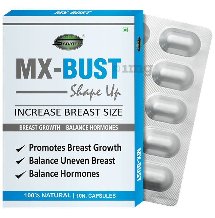 Sabates MX-Bust Capsule: Buy strip of 10.0 capsules at best price in ...