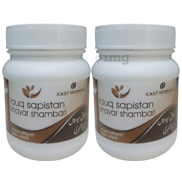 East Herbals Lauq Sapistan Khayar Shambri (125gm Each): Buy combo pack ...
