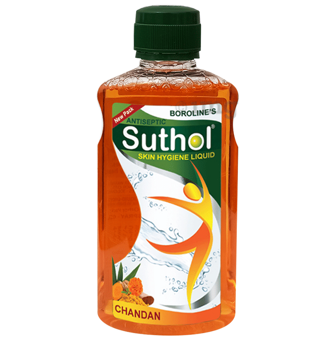 Boroline Suthol Antiseptic Skin Hygiene Liquid Chandan: Buy bottle of ...