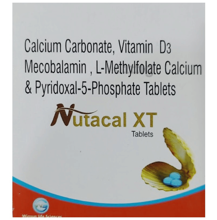 Nutacal XT Tablet: Buy strip of 15.0 tablets at best price in India | 1mg