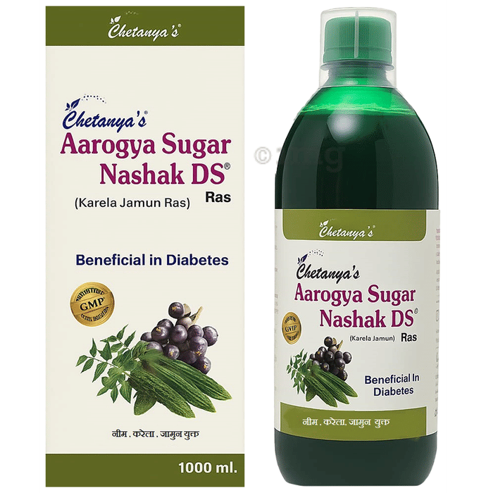 Chetanya's Aarogya Sugar Nashak DS Ras: Buy bottle of 1000.0 ml Oral ...