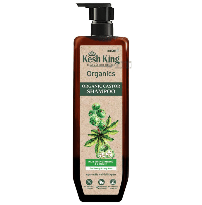 Emami Organic Castor Shampoo: Buy pump bottle of 300 ml Shampoo at best ...