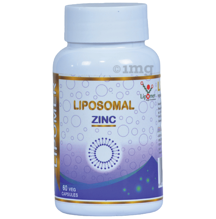 Lipomer Liposomal Zinc Vegetarian Capsule: Buy bottle of 60.0 vegicaps ...