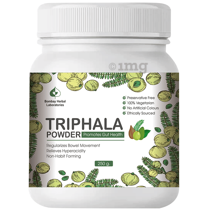 Bombay Herbal Laboratories Triphala Powder: Buy jar of 250.0 gm Powder ...