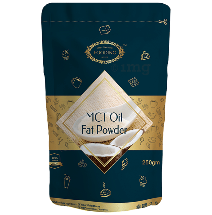 Fooding MCT Oil Fat Powder: Buy packet of 250.0 gm Powder at 𝗯𝗲𝘀𝘁 𝗽𝗿𝗶𝗰𝗲 ...