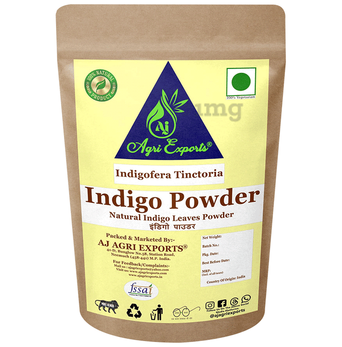 Aj Agri Exports Indigo Powder: Buy packet of 400.0 gm Powder at best ...