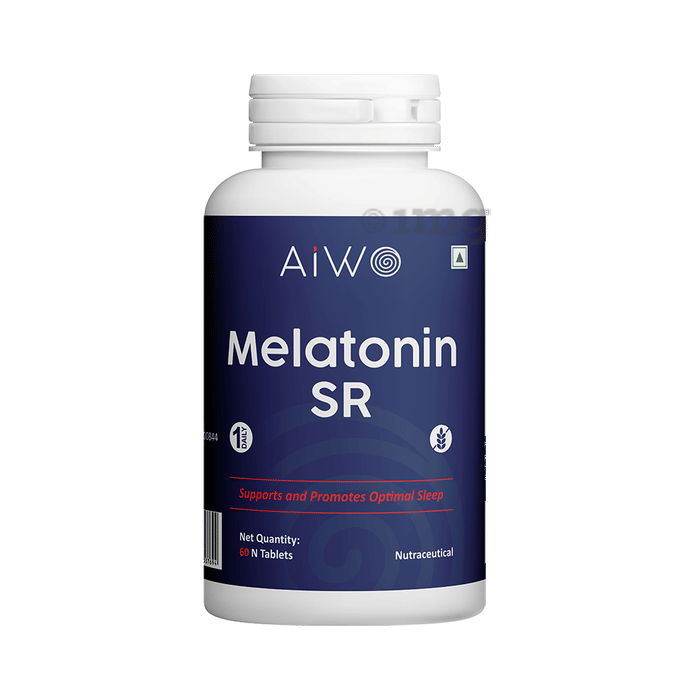 AIWO Melatonin SR Tablet: Buy bottle of 60 tablets at best price in ...