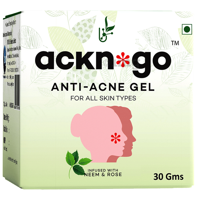 Ackn Go Anti-Acne Gel: Buy jar of 30.0 gm Gel at best price in India | 1mg