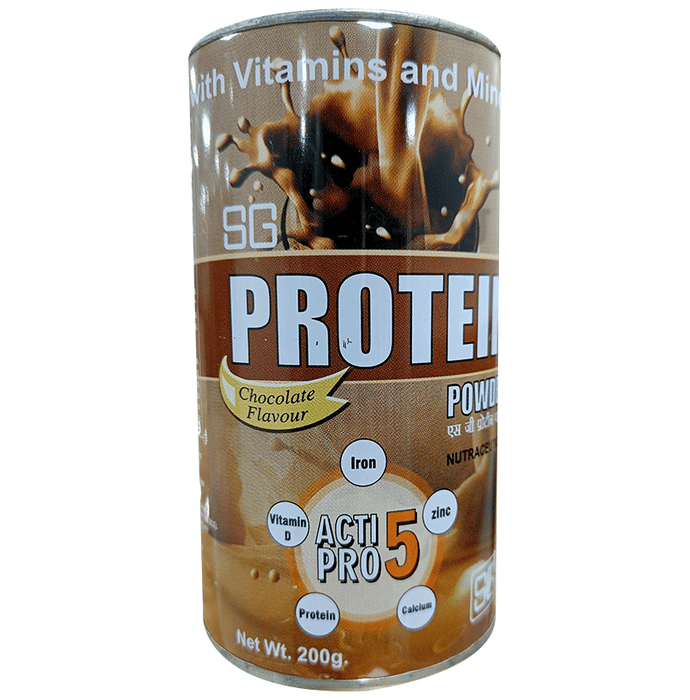 SG Protein Powder Chocolate: Buy Tin of 200.0 gm Powder at best price ...