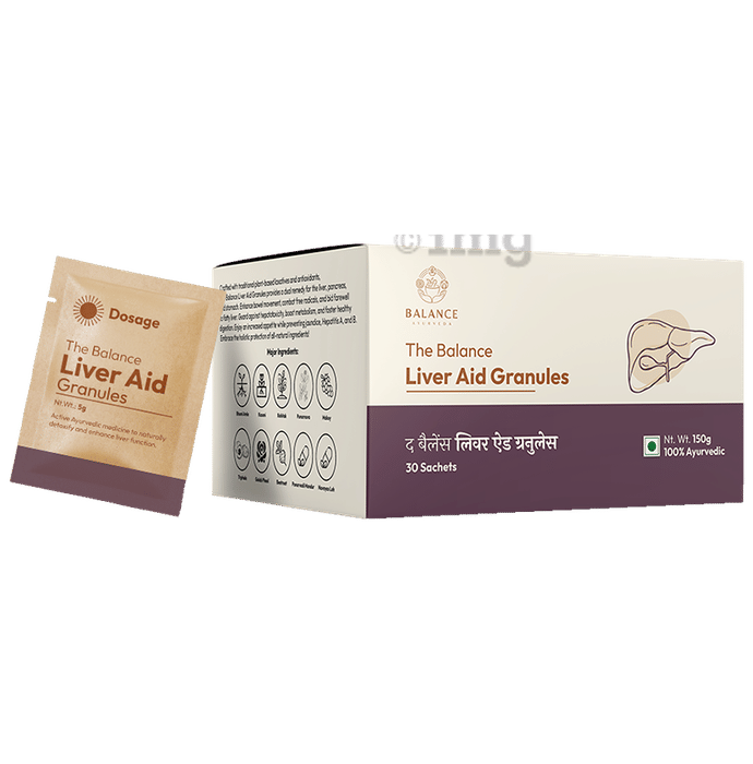 Balance Ayurveda Sachet Liver Aid Granules (5gm Each): Buy box of 30.0 ...