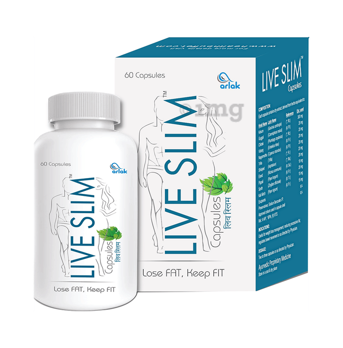 Arlak's Live Slim Capsule: Buy bottle of 60 capsules at best price in ...