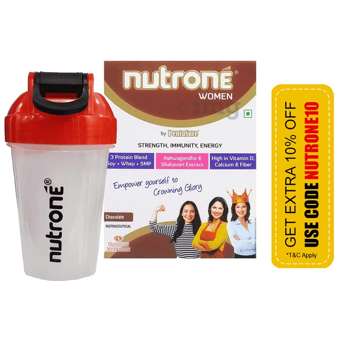 Nutrone Women 3 Protein Blend (Soy+Whey+SMP) Powder Chocolate with ...