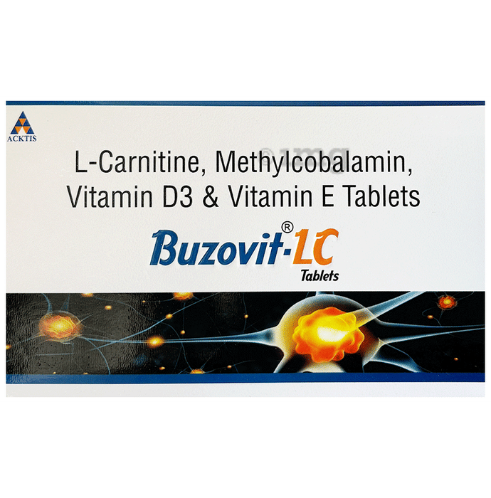 Buzovit-LC Tablet: Buy strip of 10.0 tablets at best price in India | 1mg