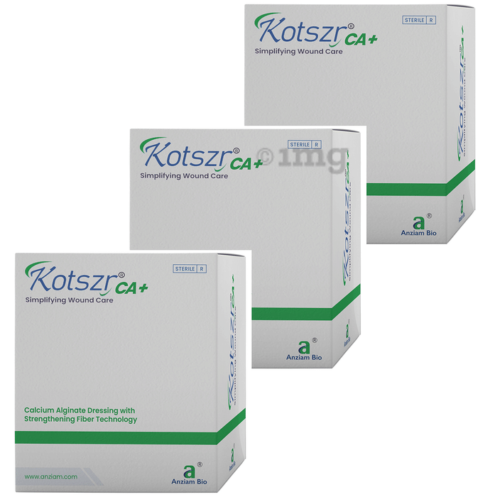 Kotszr CA+ Calicum Alginate Dressing (10 Each) 15cm x 20cm: Buy combo ...