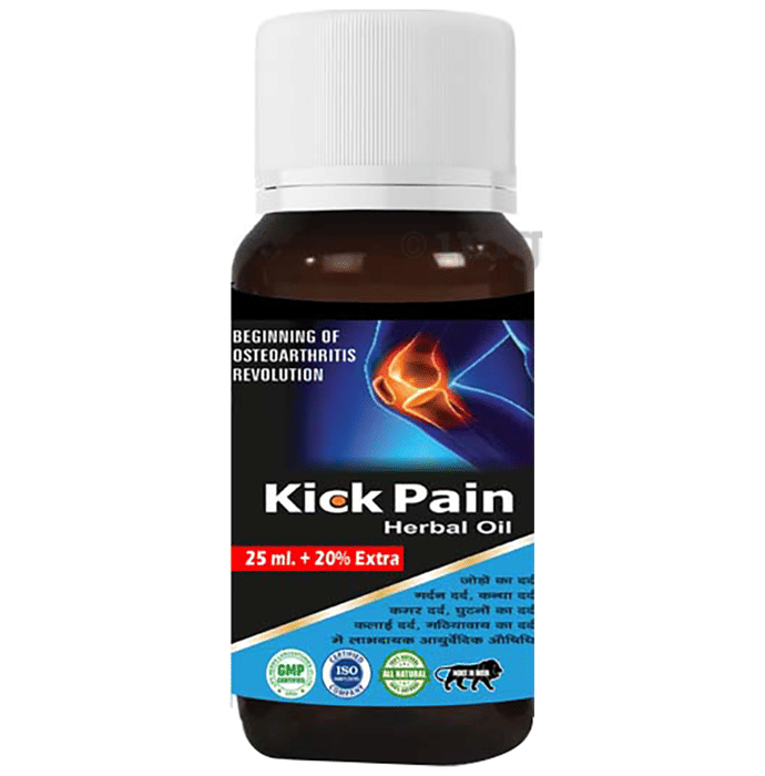 Lifeherbs Kick Pain Herbal Oil: Buy bottle of 30.0 ml Oil at best price ...