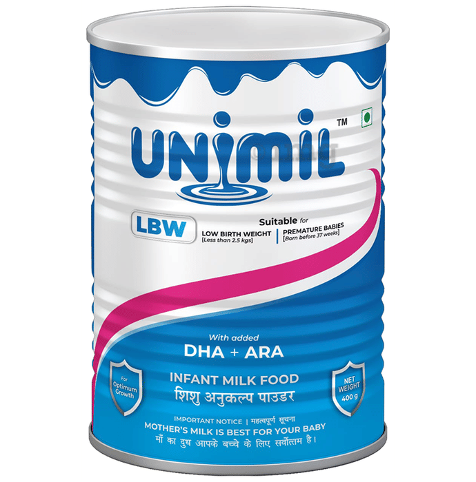 Unimil Unimil LBW Powder: Buy Tin of 400.0 gm Powder at best price in ...