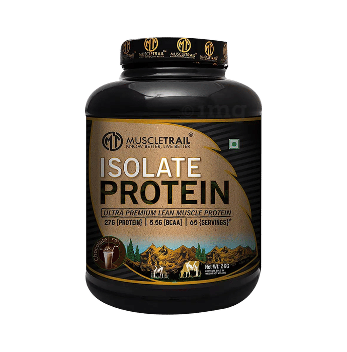 Muscle Trail Isolate Protein Powder Chocolate: Buy jar of 2 kg Powder at best price in India | 1mg