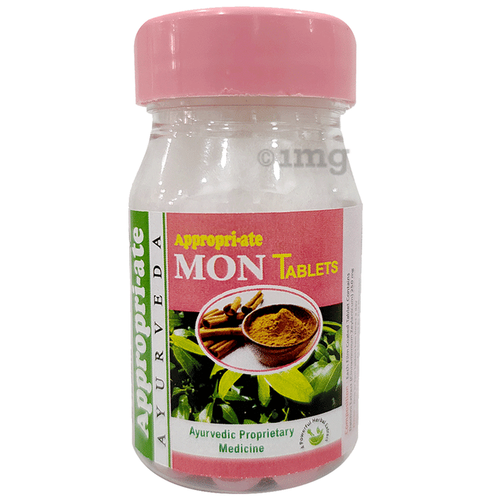 Appropri-ate Mon Tablet: Buy bottle of 60.0 tablets at 𝗯𝗲𝘀𝘁 𝗽𝗿𝗶𝗰𝗲 in ...