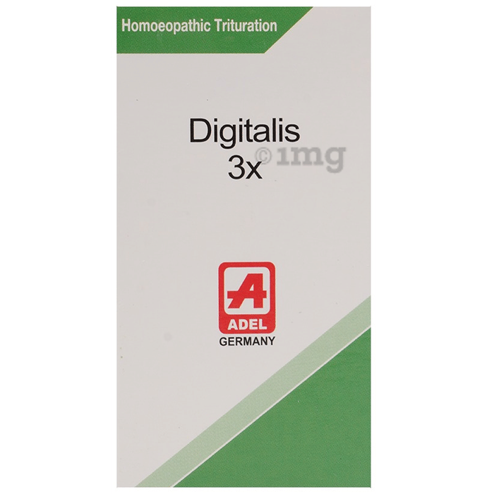 ADEL Digitalis Trituration Tablet 3X: Buy bottle of 20.0 gm Trituration ...