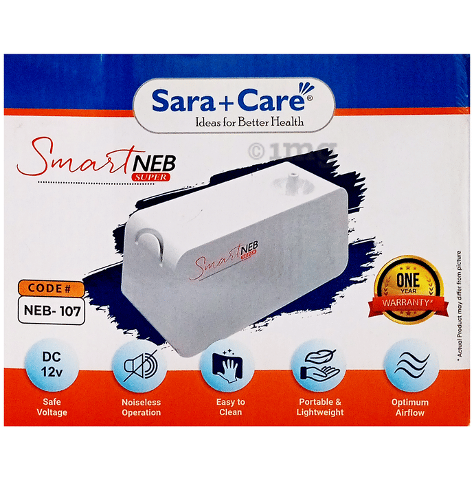 Sara+ Care NEB 107 Smart Neb Super Nebulizer: Buy box of 1.0 Unit at ...