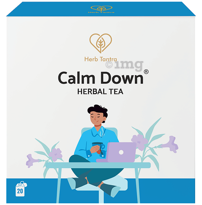 Herb Tantra Calm Down Herbal Tea: Buy box of 20.0 tea bags at best ...