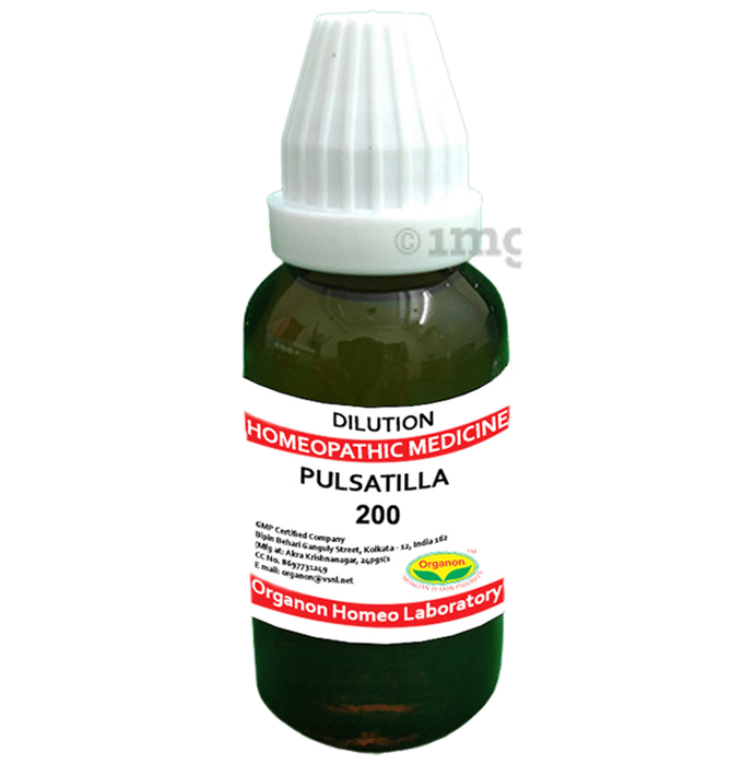 Organon Pulsatilla Dilution 200: Buy bottle of 30.0 ml Dilution at 𝗯𝗲𝘀𝘁 ...