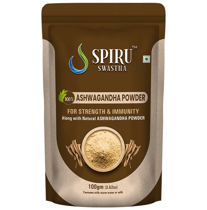 Spiru Swastha Ashwagandha Powder: Buy packet of 100.0 gm Powder at best ...