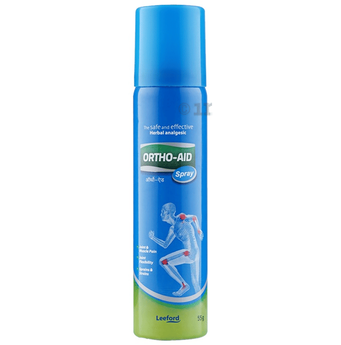Ortho-Aid Spray: Buy bottle of 55 gm Spray at best price in India | 1mg