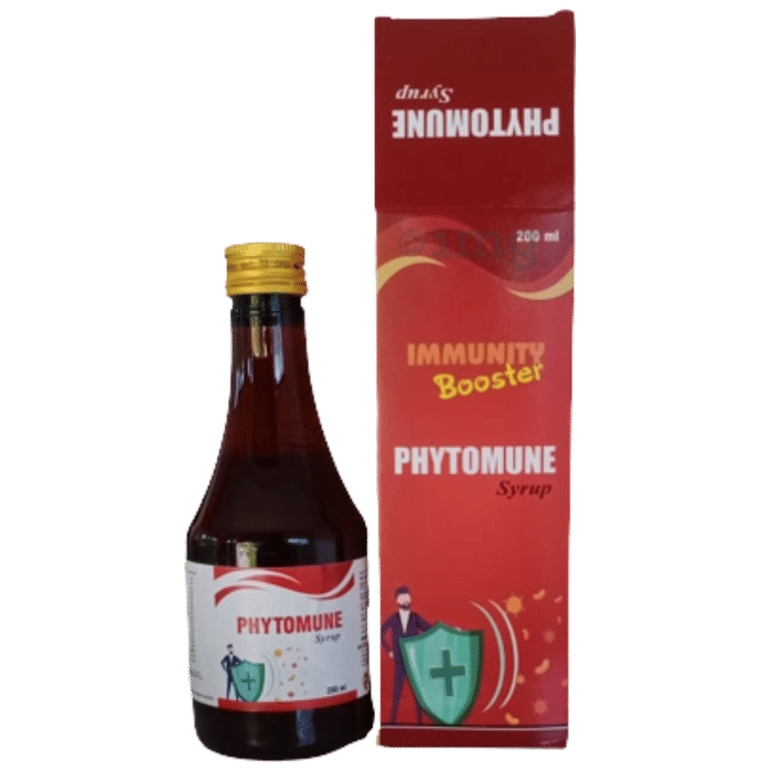 Phytomune Syrup: Buy bottle of 200.0 ml Syrup at 𝗯𝗲𝘀𝘁 𝗽𝗿𝗶𝗰𝗲 in India | 1mg