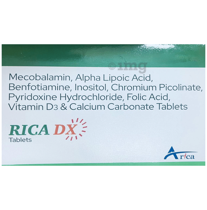 Rica DX Tablet: Buy strip of 10.0 tablets at best price in India | 1mg