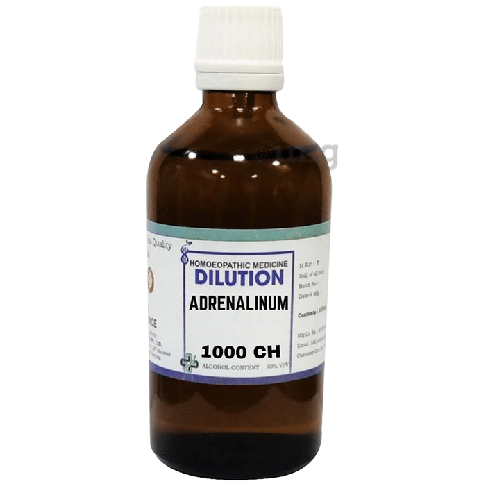 LDD Bioscience Adrenalinum Dilution 1000 CH: Buy bottle of 100 ml ...