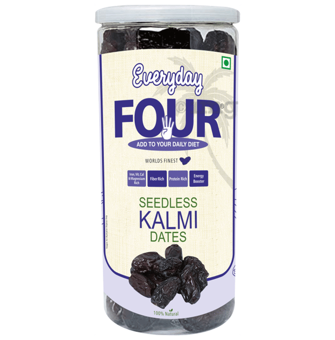 Everyday Four Seedless Dates Kalmi: Buy jar of 400.0 gm Dry Fruits at ...
