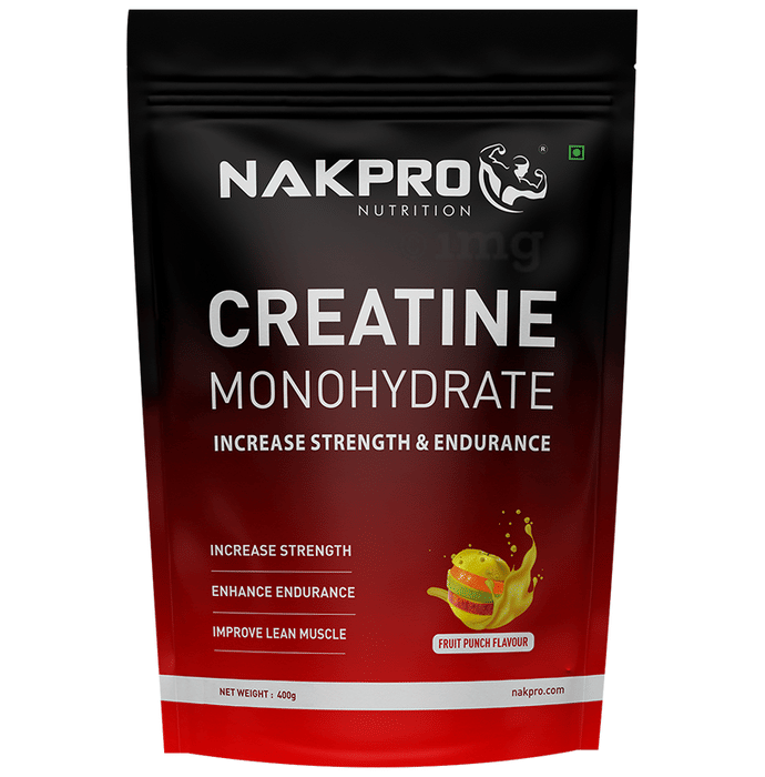 Nakpro Nutrition Creatine Monohydrate for Strength & Endurance ...