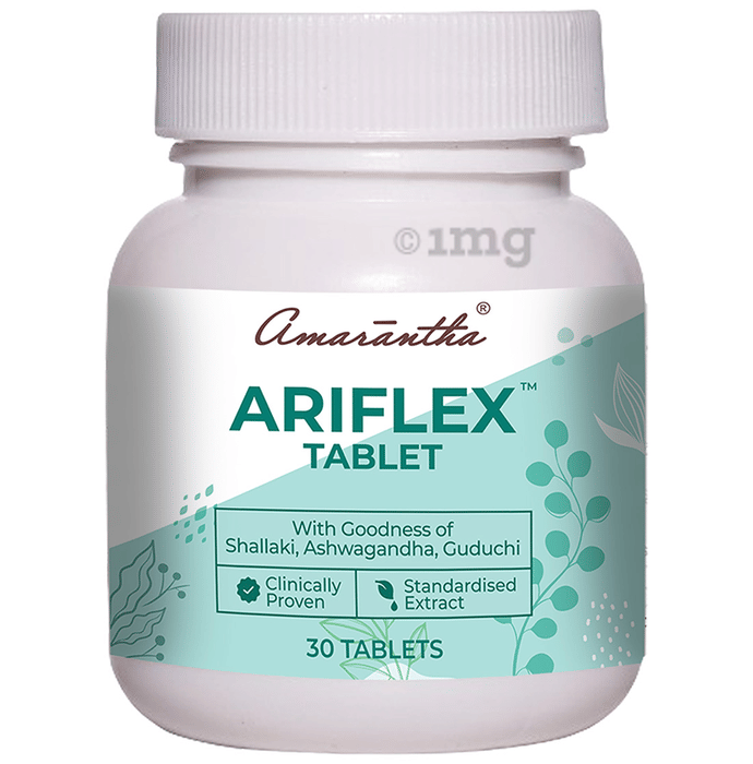 Amarantha Ariflex Tablet: Buy bottle of 30.0 tablets at 𝗯𝗲𝘀𝘁 𝗽𝗿𝗶𝗰𝗲 in ...