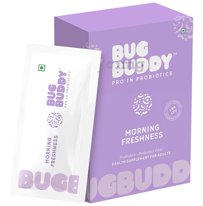 Bug Buddy Sachet Pro in Probiotics Morning Freshness (4gm Each) Lemon ...