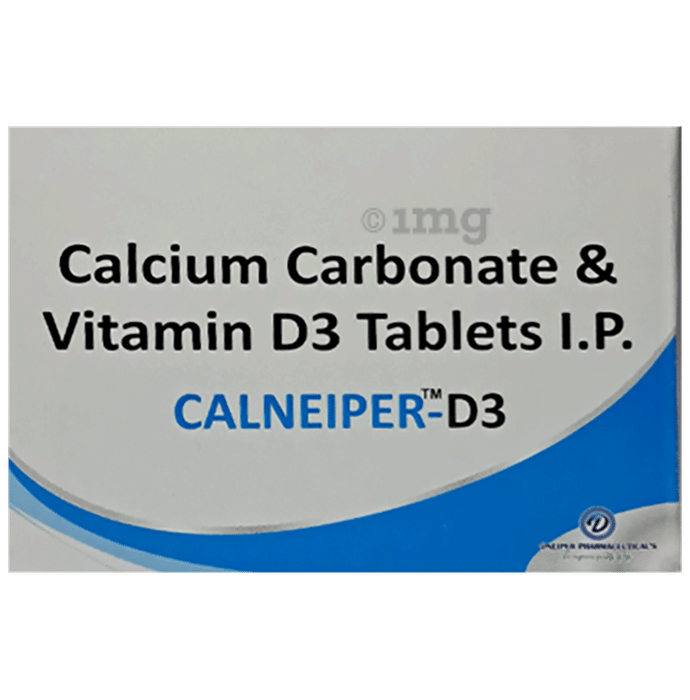 Calneiper- D3 Tablet: Buy strip of 10.0 tablets at 𝗯𝗲𝘀𝘁 𝗽𝗿𝗶𝗰𝗲 in India ...