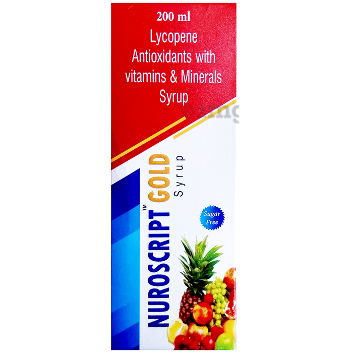 Nuroscript Gold Syrup Sugar Free: Buy bottle of 200.0 ml Syrup at best ...