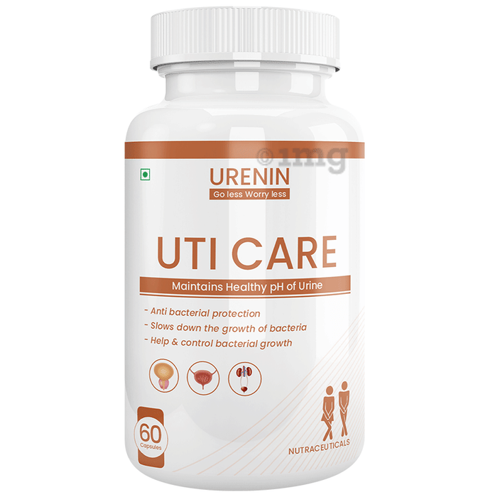 Urenin UTI Care Capsule: Buy bottle of 60.0 capsules at best price in ...