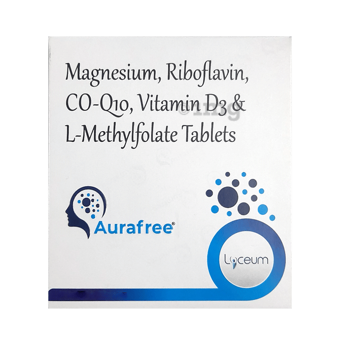 Aurafree Tablet: Buy strip of 10 tablets at best price in India | 1mg