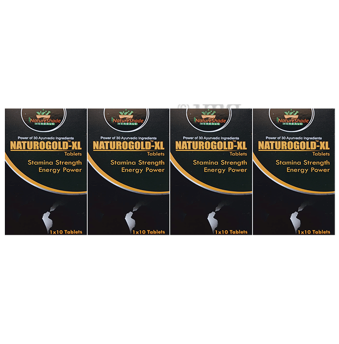 Naturogold-XL Tablet (10 Each): Buy combo pack of 4.0 strips at 𝗯𝗲𝘀𝘁 ...