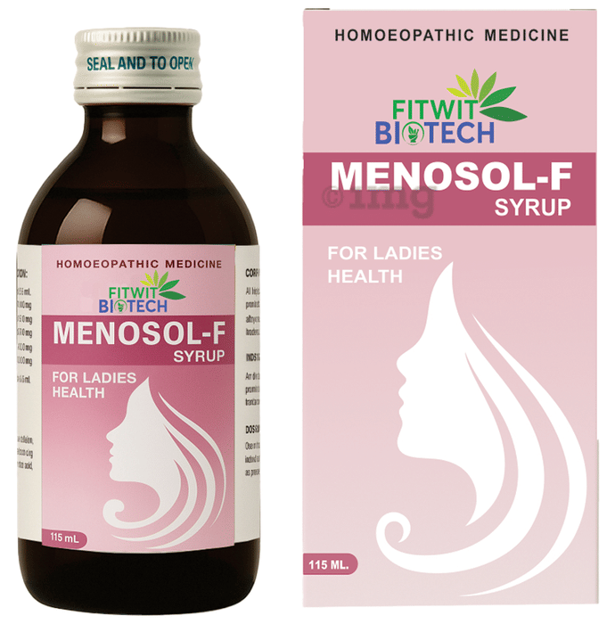 Fitwit Biotech Menosol-F Syrup: Buy bottle of 115.0 ml Syrup at best ...