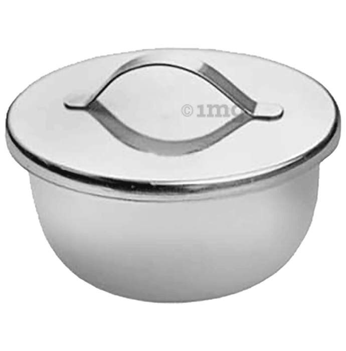 Mowell Stainless Steel Gallipot With Cover: Buy box of 2.0 Packs at ...