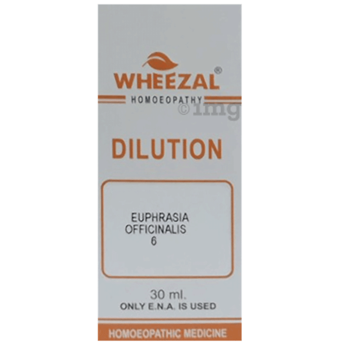 Wheezal Euphrasia Officinalis Dilution 6: Buy bottle of 30.0 ml ...