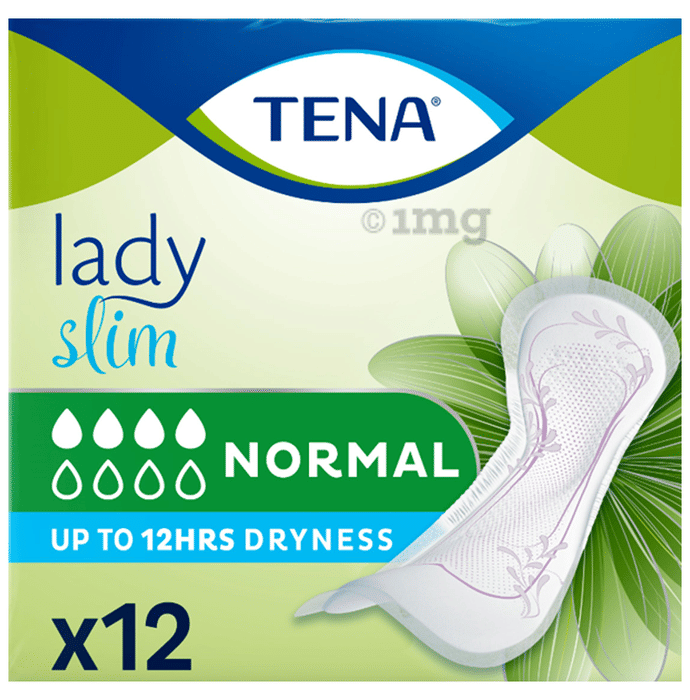 Tena Lady Slim Style | Upto 12 Hrs Dryness | Bladder Control Pads ...