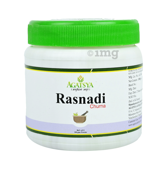 Agatsya Rasnadi Churna: Buy jar of 100.0 gm Churna at best price in ...